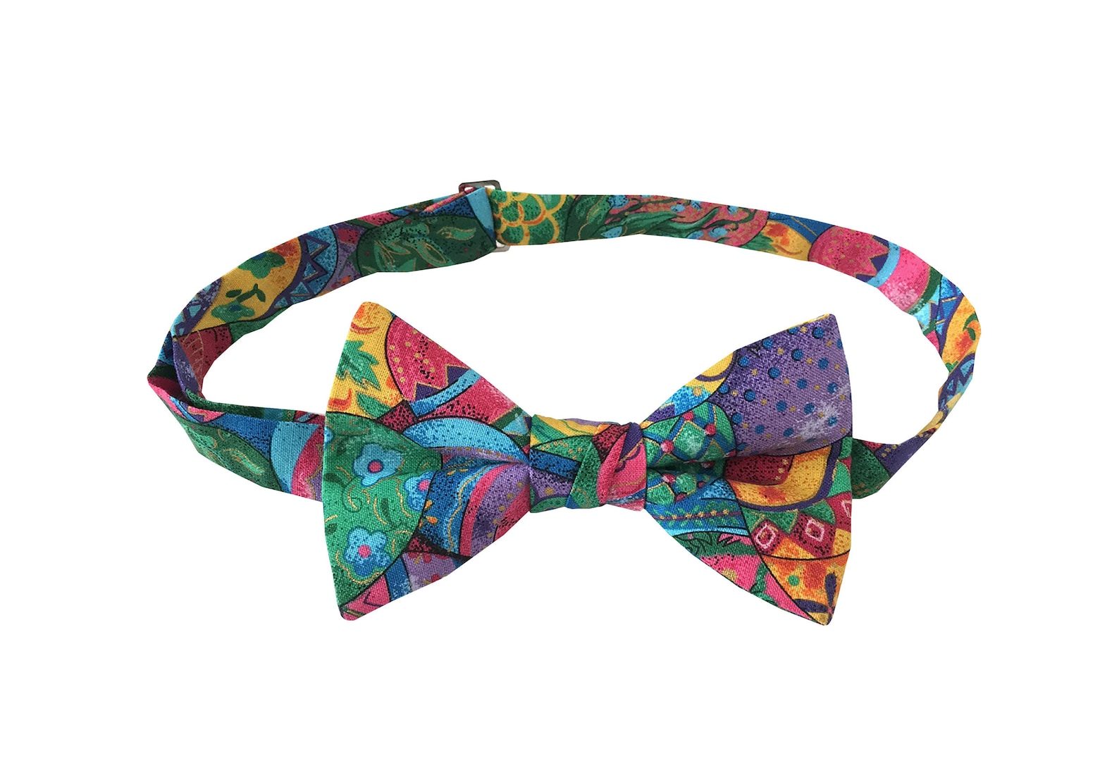 Pre-tied Bow Tie Easter Holiday Multi-colored Celebration - Etsy