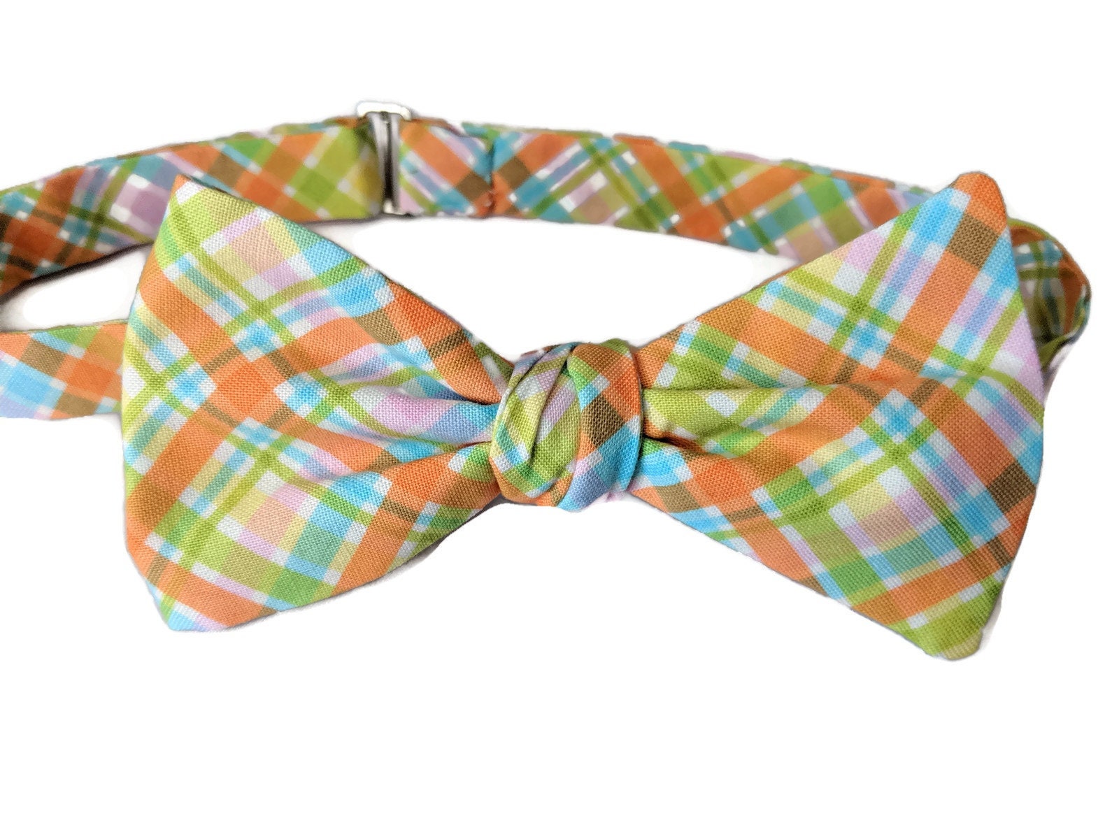 Easter Self-Tie Bow Tie - Multi-colored Spring Celebration of Holiday ...