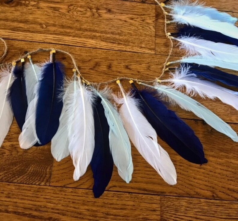 Feather Garland Boho Decor Boho Nursery Decor Room Decor Adjustable ...