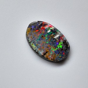Natural "tiger Stripe" Multicoloured Boulder Opal - Etsy