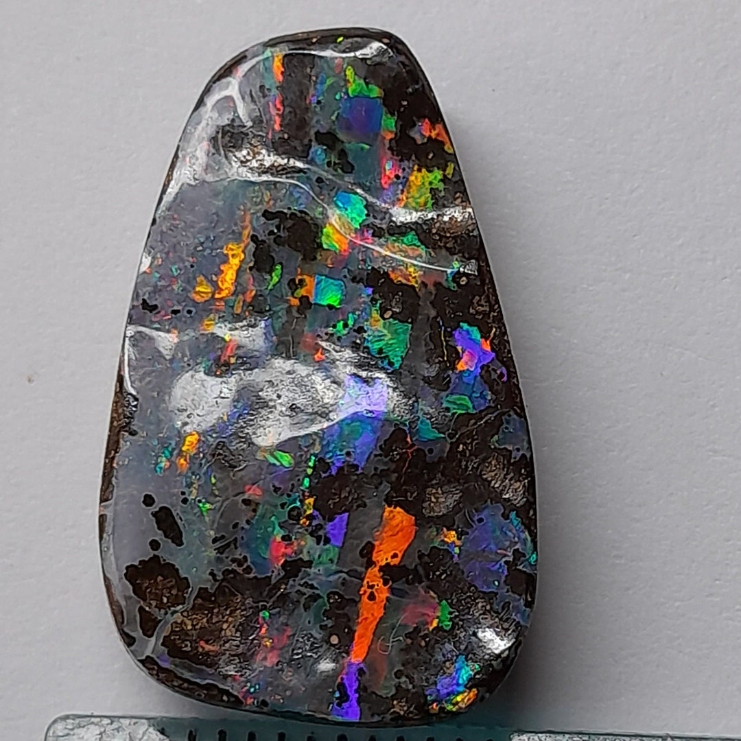 Pallette of Colour Natural Boulder Opal - Etsy