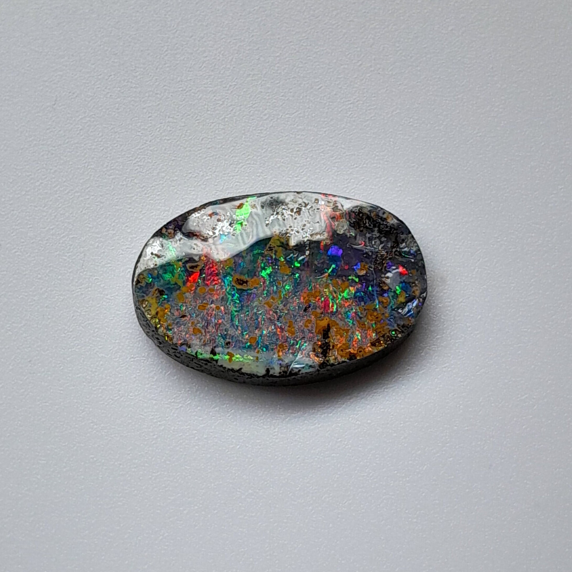 Natural "tiger Stripe" Multicoloured Boulder Opal - Etsy