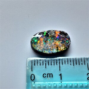 Natural "tiger Stripe" Multicoloured Boulder Opal - Etsy