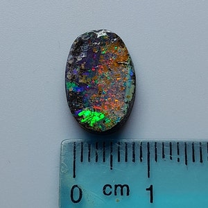 Natural "tiger Stripe" Multicoloured Boulder Opal - Etsy