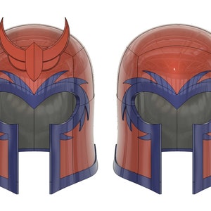 Comic Inspired Magneto Helmet 3D Print Files - Etsy