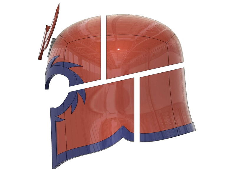 Comic Inspired Magneto Helmet 3D Print Files - Etsy