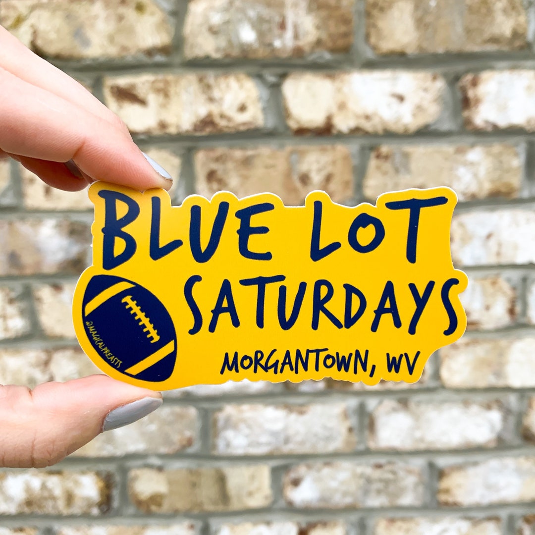 Blue Lot Saturdays® Gold Logo Sticker Laptop Vinyl Decal Water Bottle ...