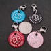 Medical Alert Id Tag Custom Engraved Aluminum Round 20mm - Medical ...