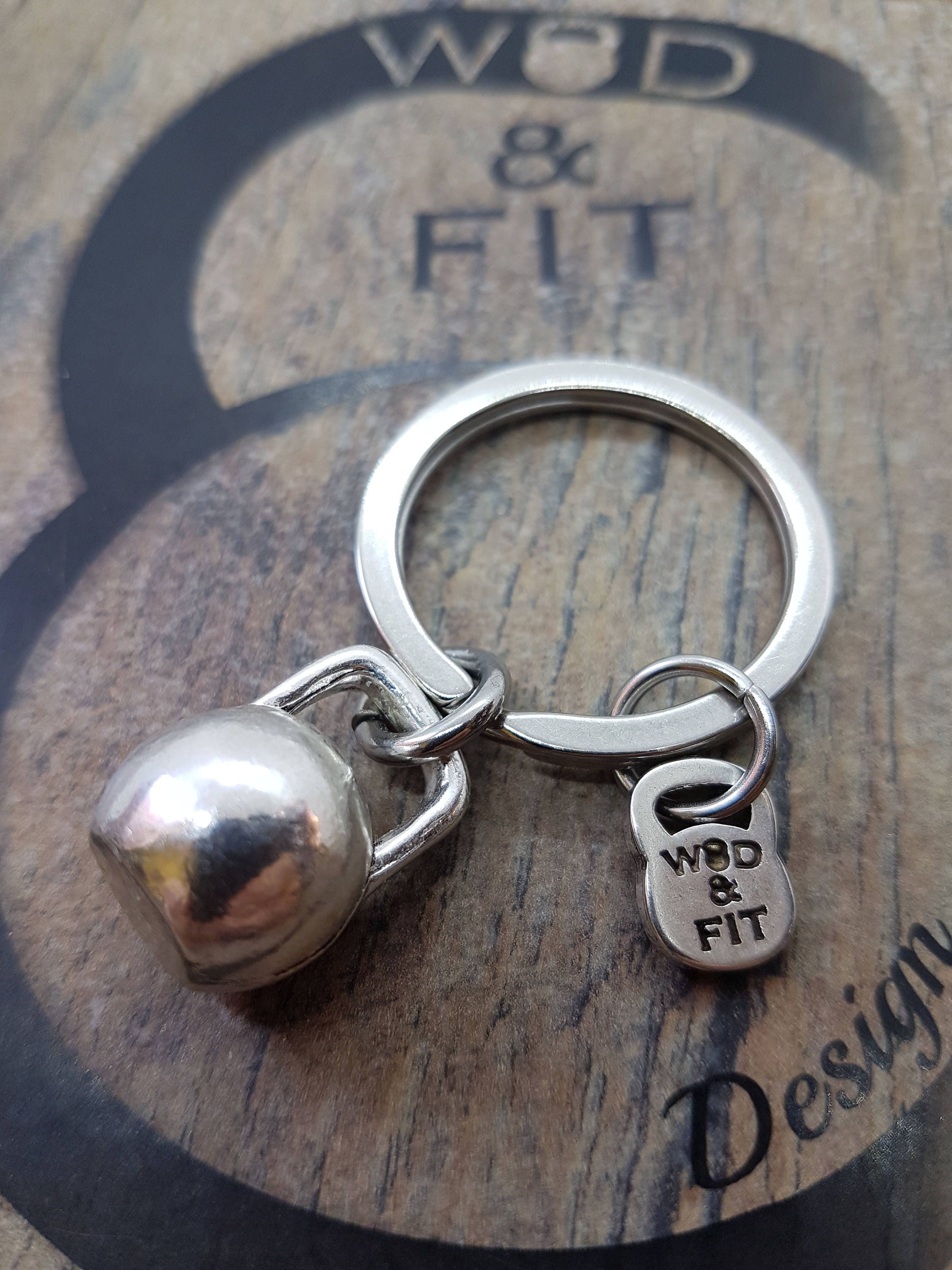 Kettlebell Keychain Big Kettlebell.Fitness Jewelery,Motivation ...