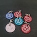 Medical Alert Id Tag Custom Engraved Aluminum Round 20mm - Medical ...