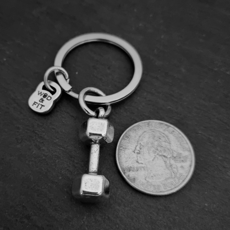 Gym Dumbbell Keyring - Fitness Gift · Bodybuilding- Motivation Gift ...
