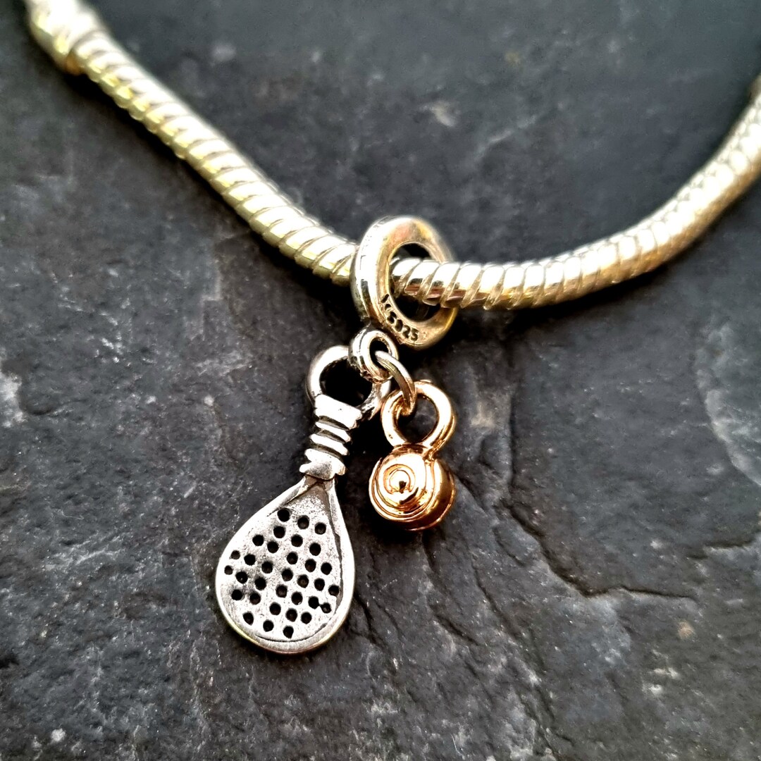 Padel Pad for Bracelet Charm With Ball Gift for Padel Lover padel ...