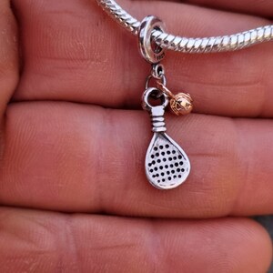Padel Pad for Bracelet Charm With Ball Gift for Padel Lover padel ...