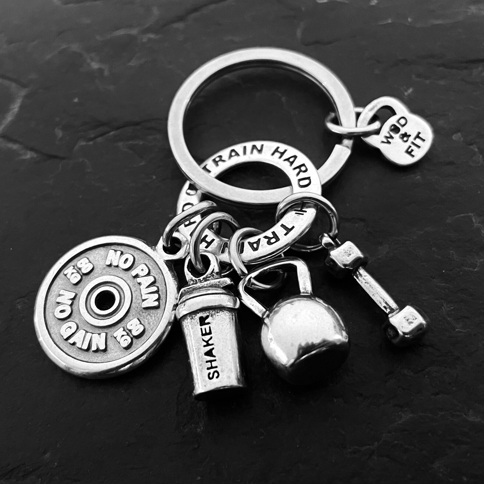 Gym Keychain AMRAP Shaker Kettlebell - Fitness Gifts · GYM Jewels ...