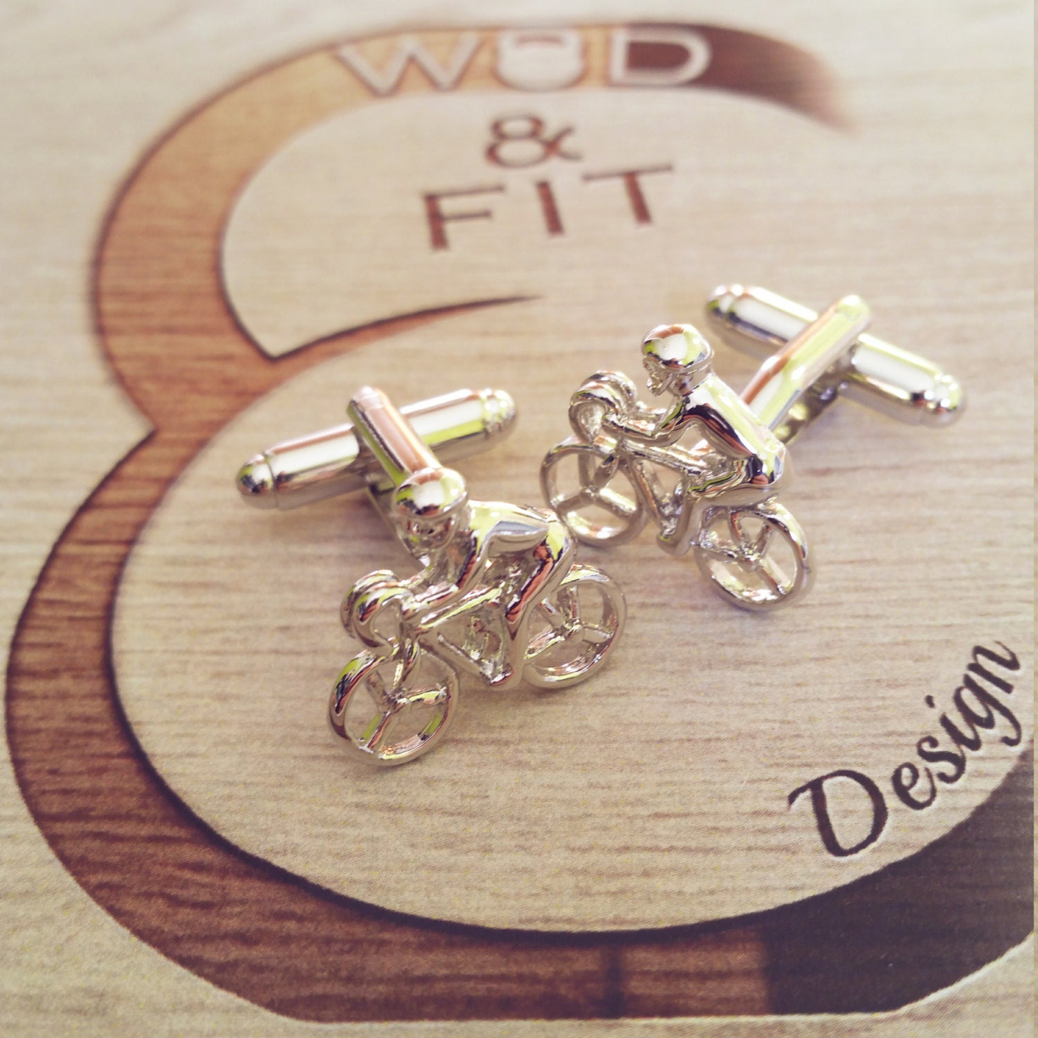 Cyclist Bike Cufflinks · Cyclist Racer Bike Cufflinks · Dad Gift ...