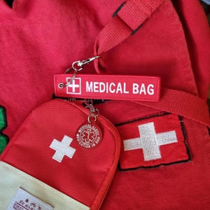 Emergency Medical Alert Medical Bag + Aluminum Tag · Epipen Inside ...