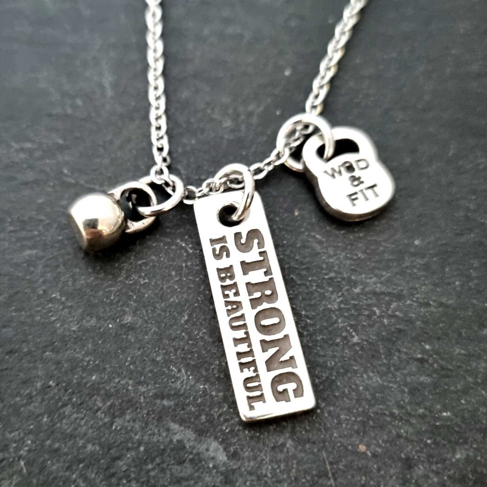 GYM Necklace Weight Motivation · Workout Gifts · Motivation Gift · Gym ...