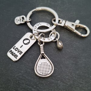 Padel Tennis Keyring Custom Gift · Padel Player Gift · Gift to Padel ...