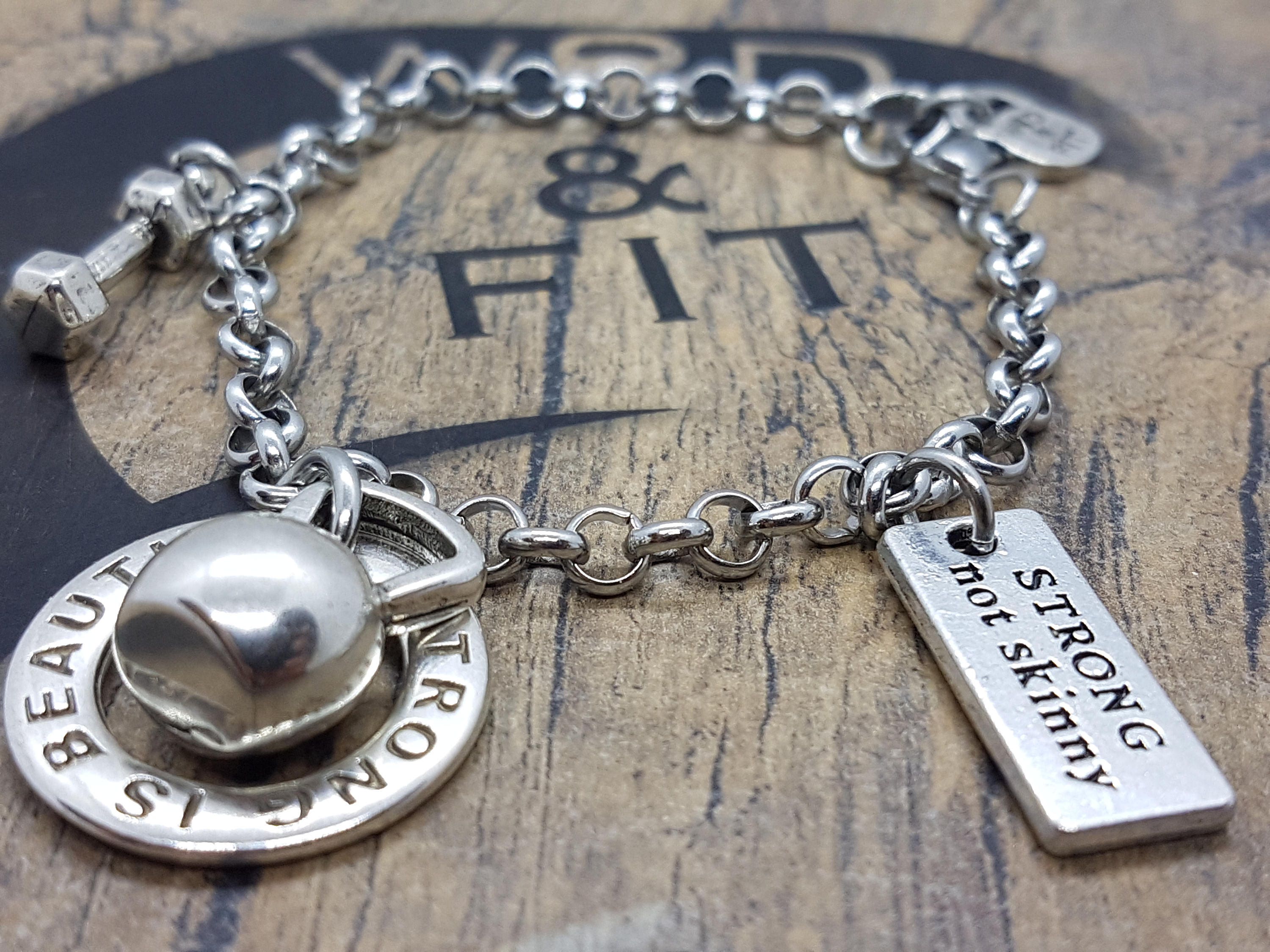 Gym Bracelet Helen Workout · Name Bracelet · Fitness Bracelet · Custom ...