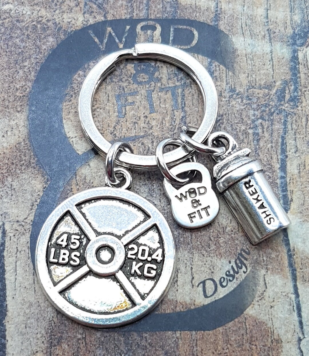 Llavero Gimnasio Nicole Workout Keychain ·Llavero Fitness - Regalo ...