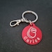 Keyring Blood Group Type · Aluminum Customizable - Organ Donor ·blood ...