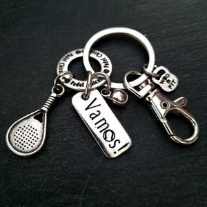 Padel Tennis Keyring Custom Gift · Padel Player Gift · Gift to Padel ...