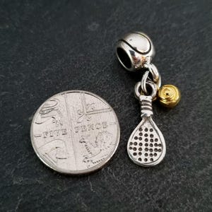 Padel Pad for Bracelet Charm With Ball Gift for Padel Lover -padel ...