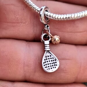 Padel Pad for Bracelet Charm With Ball Gift for Padel Lover padel ...