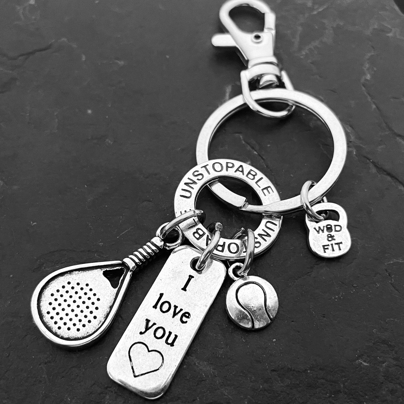 Padel Tennis Keyring Custom Gift Padel Player Gift Gift to | Etsy