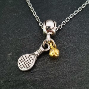 Padel Pad for Bracelet Charm With Ball Gift for Padel Lover -padel ...