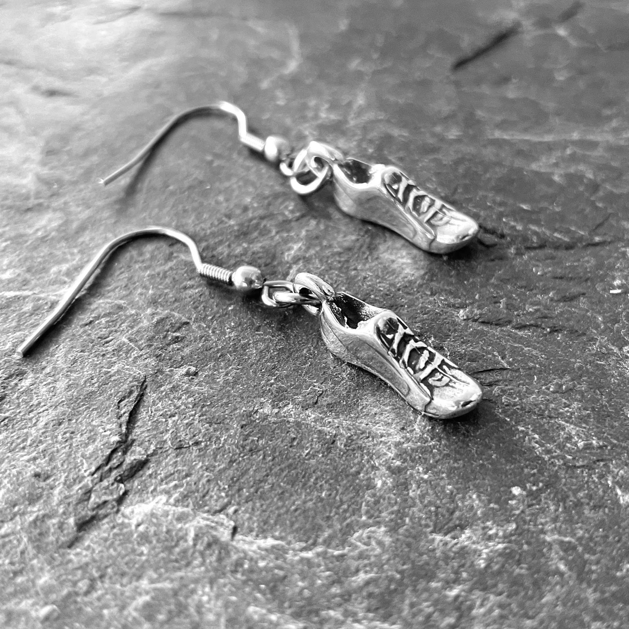 Runner Gift Shoes Earrings -Girl Power- Love to Run - Fitness Girl ...