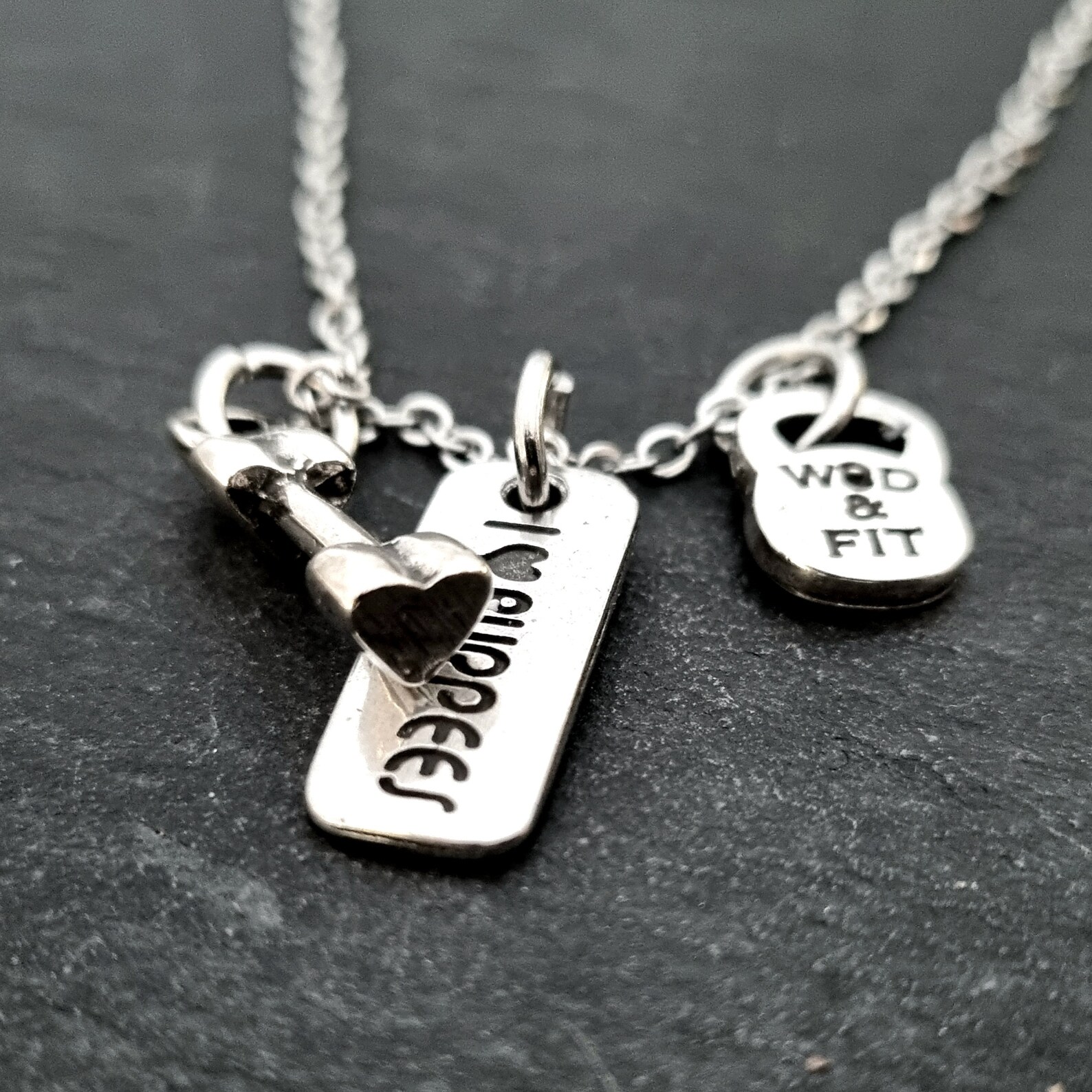GYM Necklace Weight Motivation · Workout Gifts · Motivation Gift · Gym ...