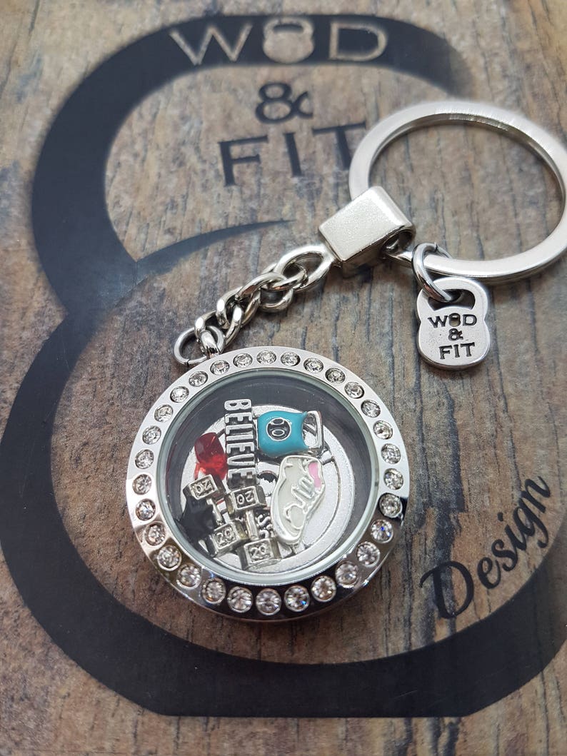 Keychain Beast Girl-customize Your Living Locket Keychain With | Etsy