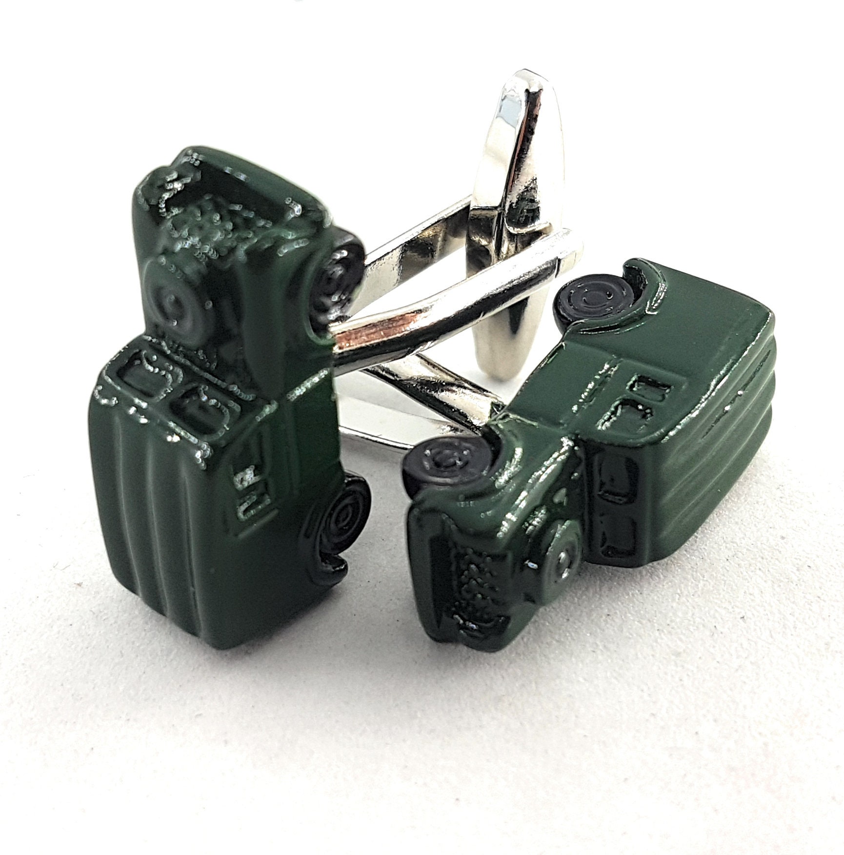 Old Offroad Cufflinks 3D Green Accessories -Off Road Gift - Gifts For ...