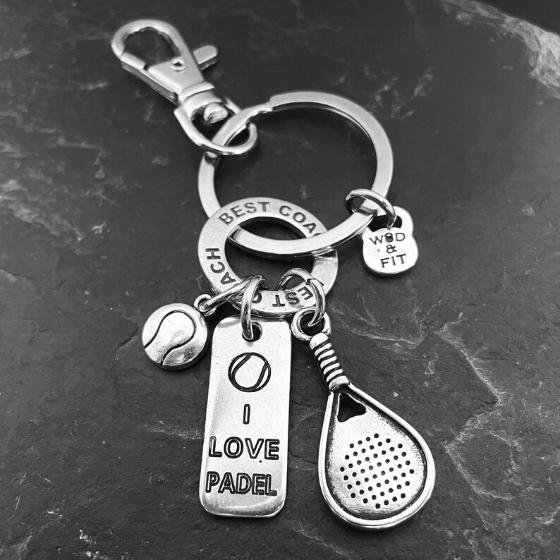 Padel Tennis Keyring Custom Gift Padel Player Gift Gift to - Etsy
