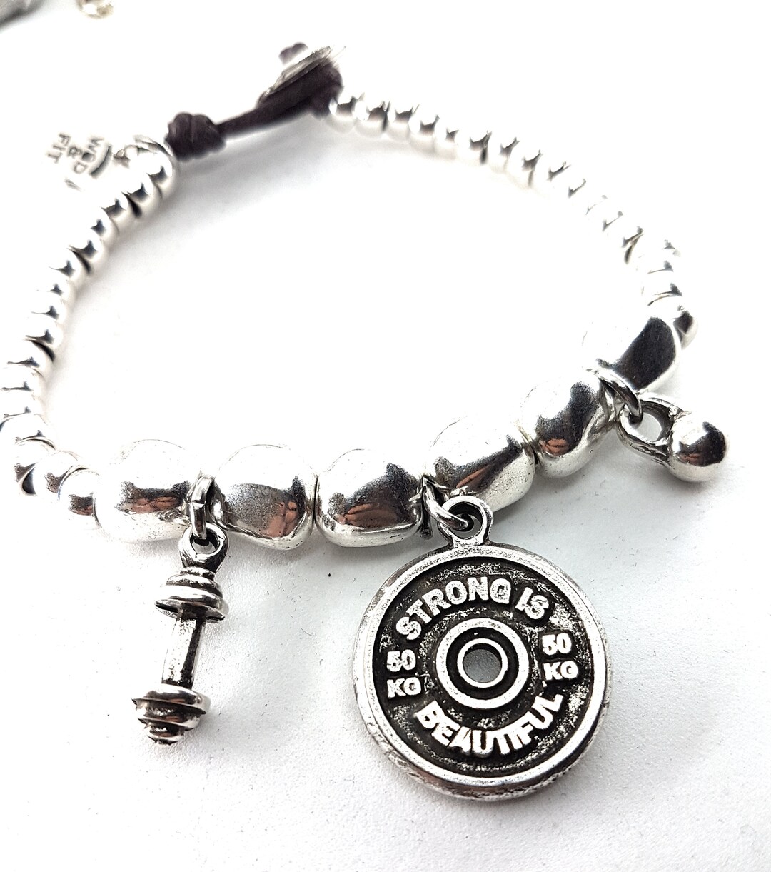 Personalized Workout Bracelet - Empowering Gift for Her Atlas Workout ...