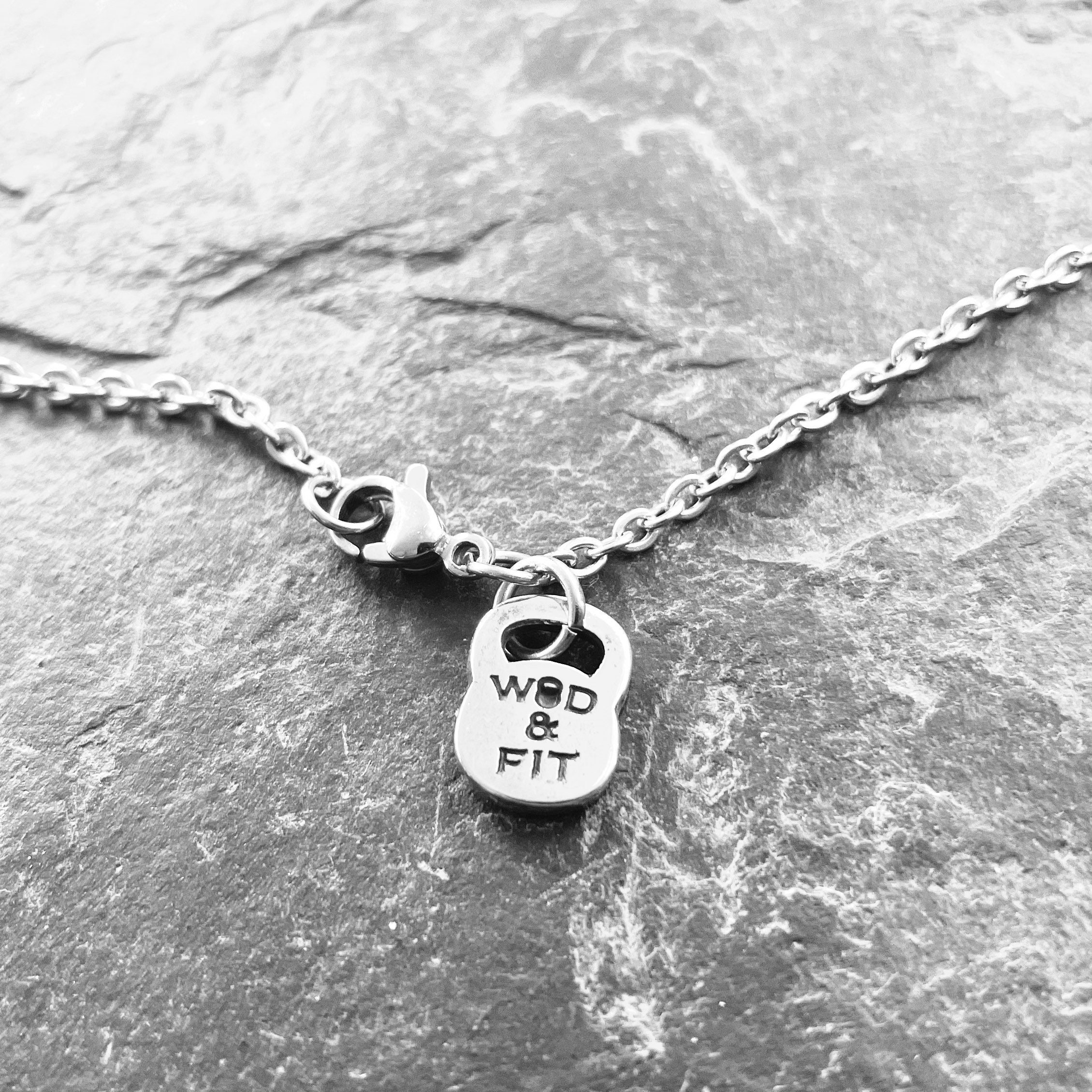 Gym Custom Necklace Weight Plate 45lbs Gym Gifts Fitness | Etsy