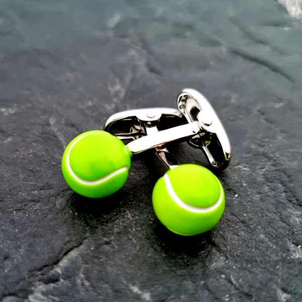 Tennis Cufflinks - Etsy