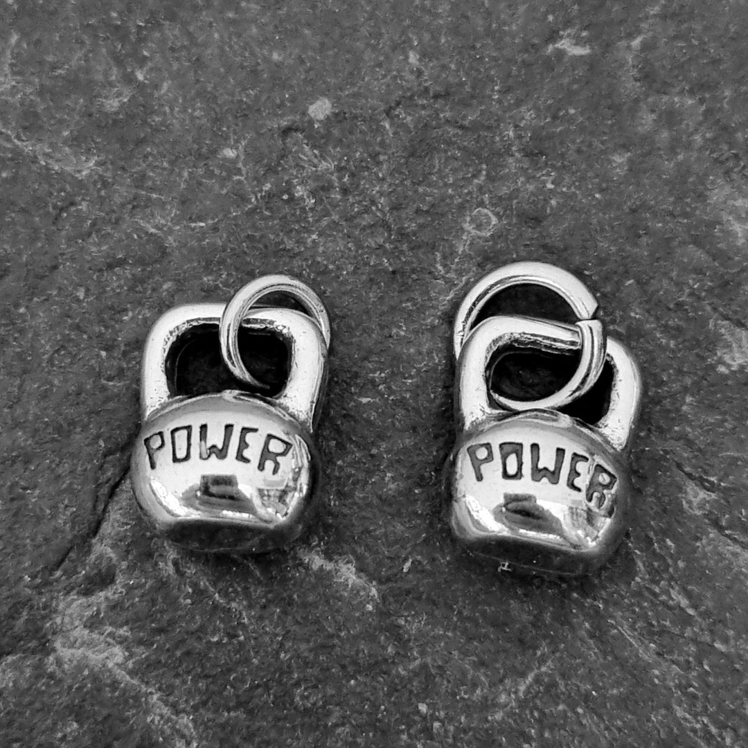 Gym Gift Kettlebell Power Pendant - Bodybuilding - Fitness Jewels - Gym ...