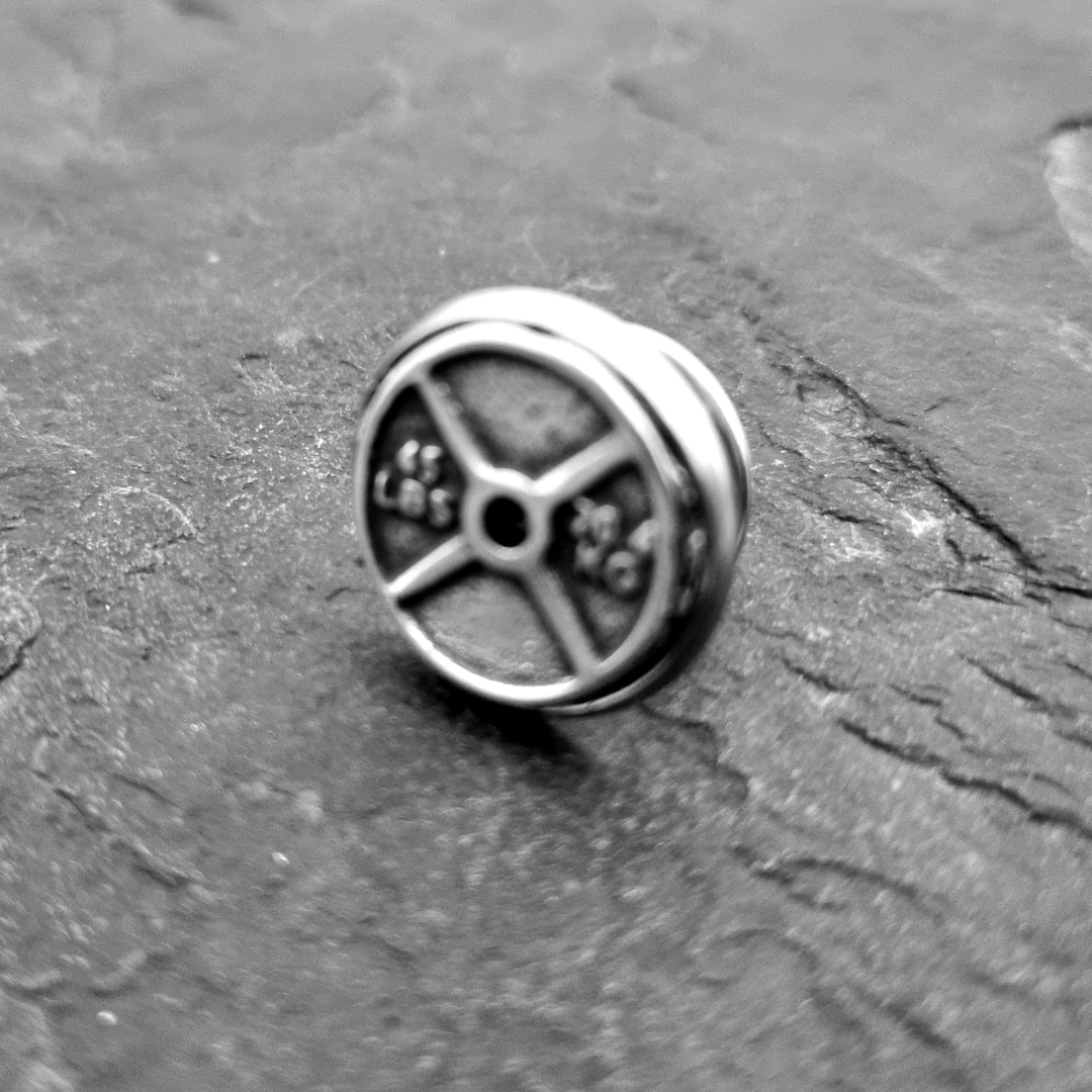 Gym Enamel Pins Weight Plate Gym Pin Lapel Pin GYM Gifts Crosstraining ...