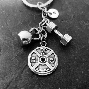 Gym Keychain Exercise Workout · Weight Plate ·weight Lifting ...