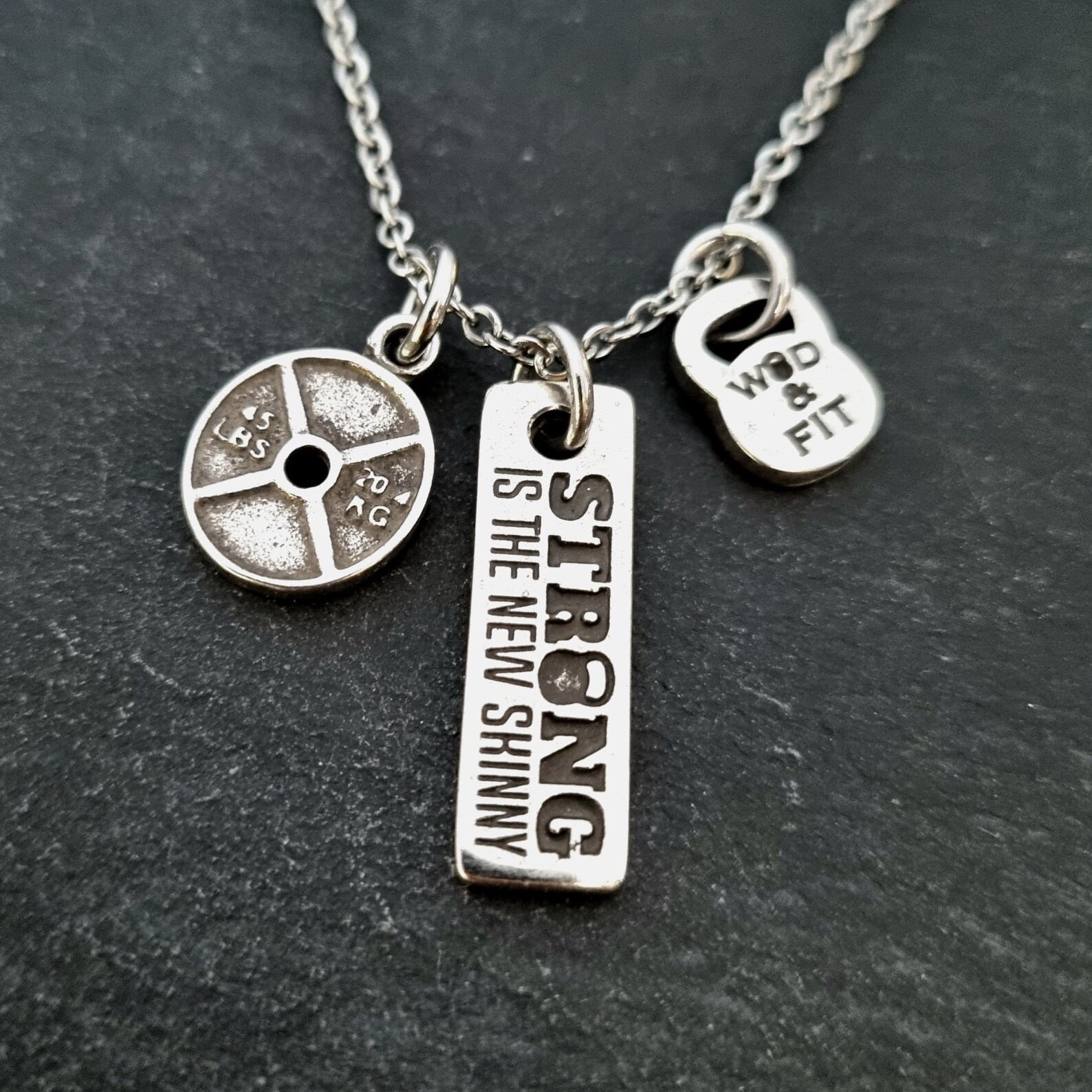 GYM Necklace Weight Motivation · Workout Gifts · Motivation Gift · Gym ...