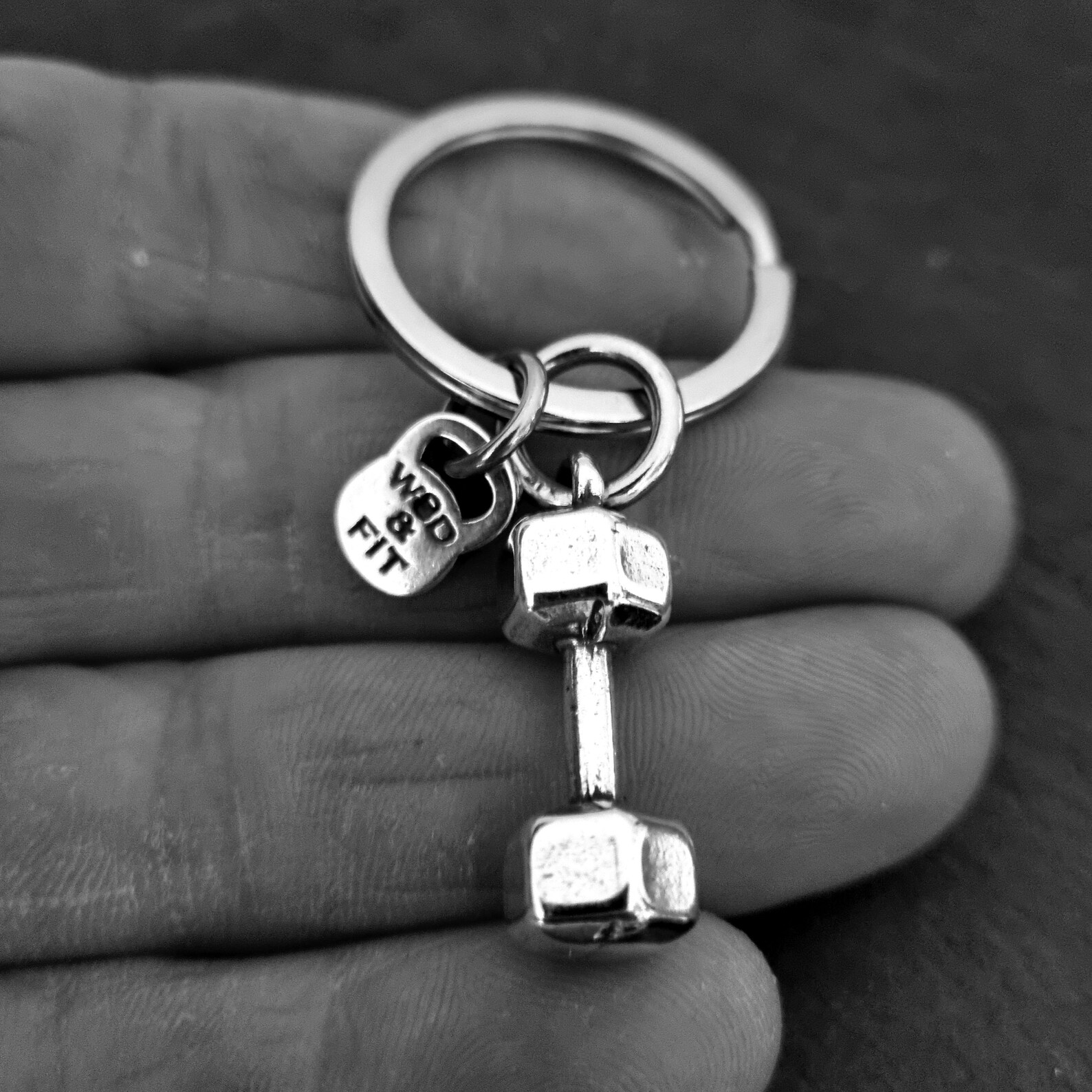 Gym Dumbbell Keyring - Fitness Gift · Bodybuilding- Motivation Gift ...