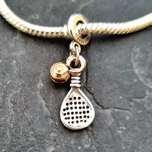 Padel Pad for Bracelet Charm With Ball Gift for Padel Lover padel ...