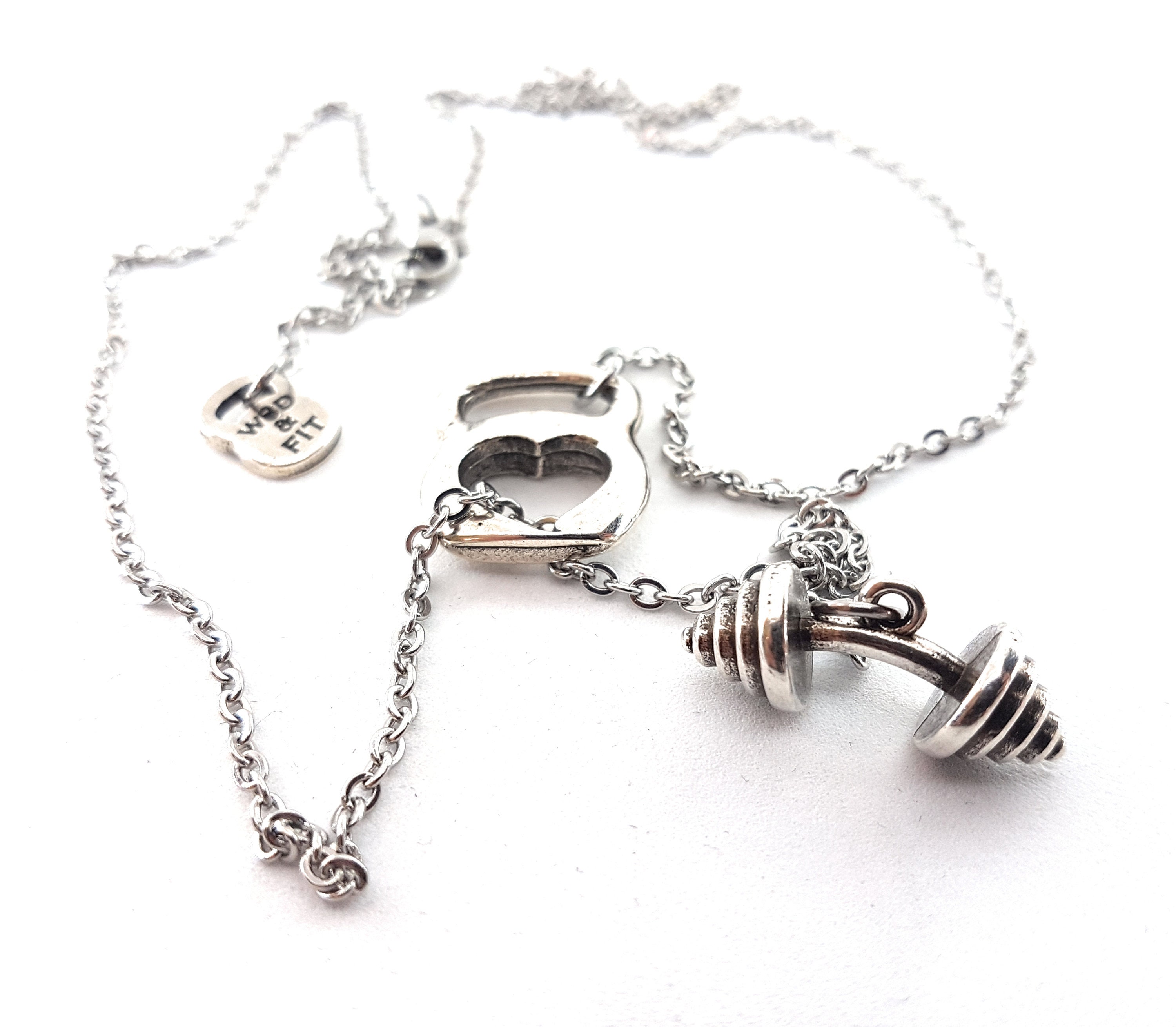 Necklace Kettlebell Heart Complex Workout.Fitmom,FitGirl,Fitness ...
