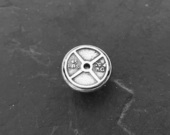 Weight Plate Enamel Pin - Etsy