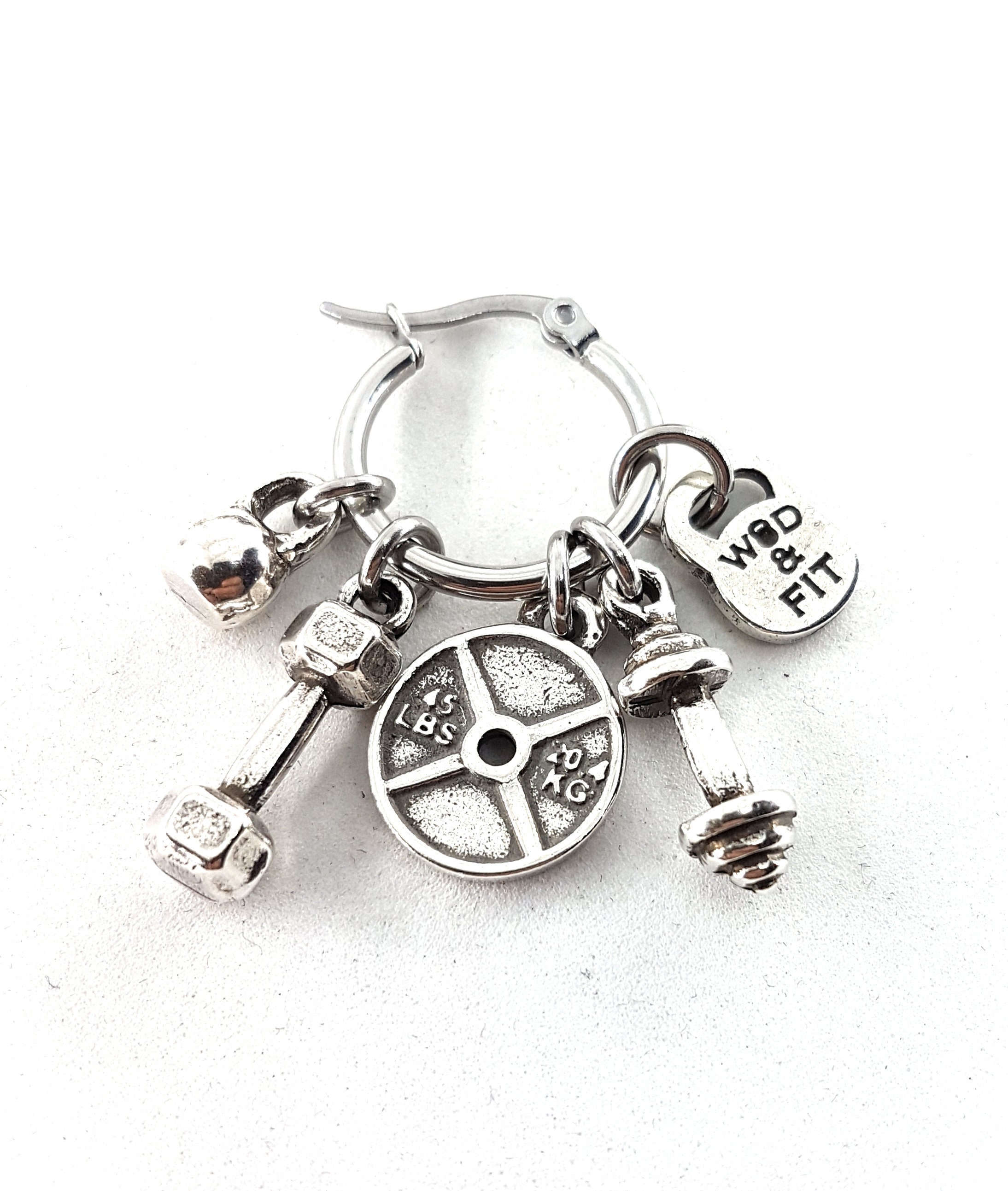 Earring Fitness · Earring set Weight Earring · Lynne Workout · Gym Gift ...