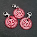 Medical Alert Id Tag Custom Engraved Aluminum Round 20mm - Medical ...
