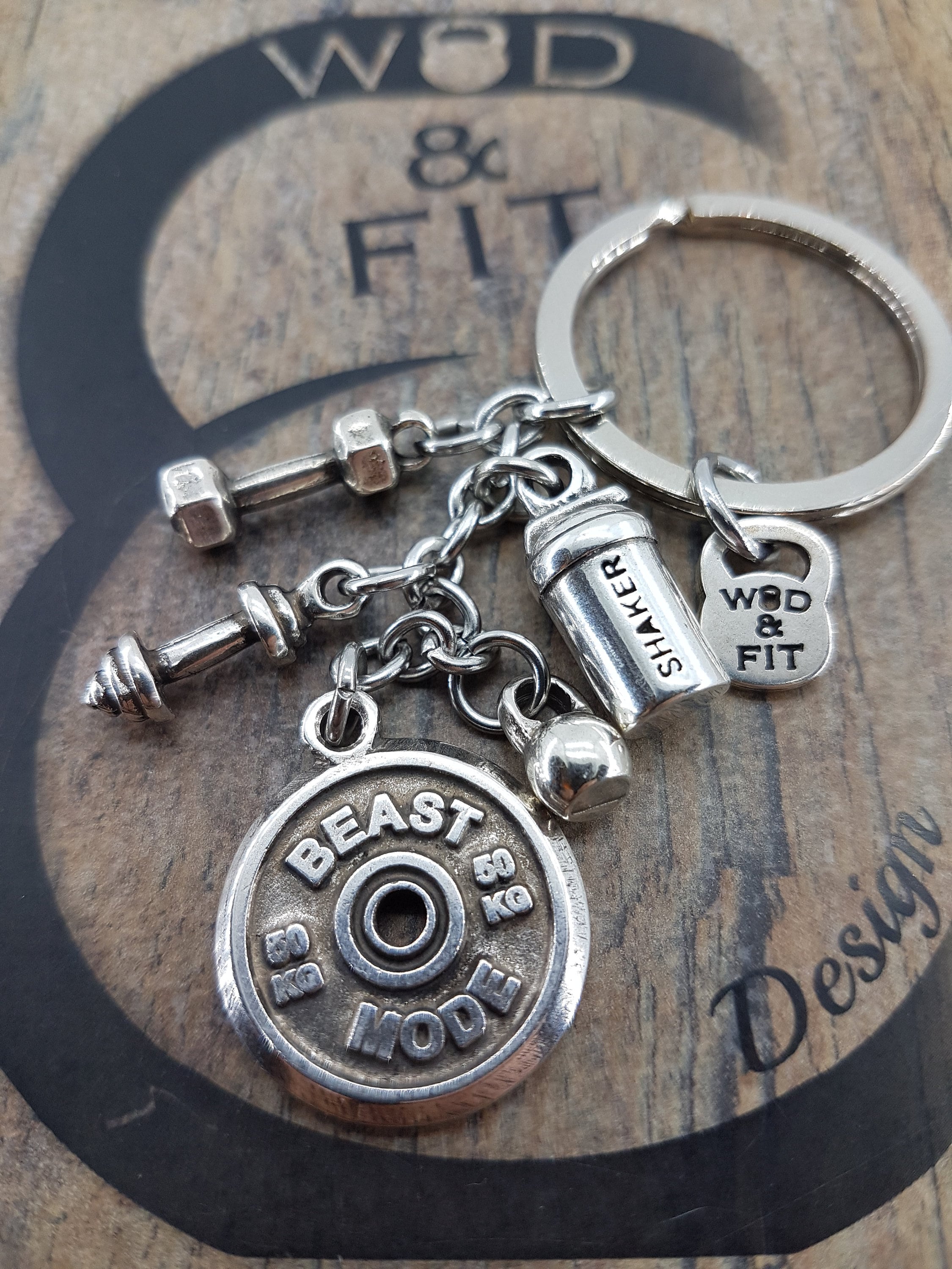 Personalized Keychain SHAKER Bottle Motivation · Gym Gift · Best Coach ...