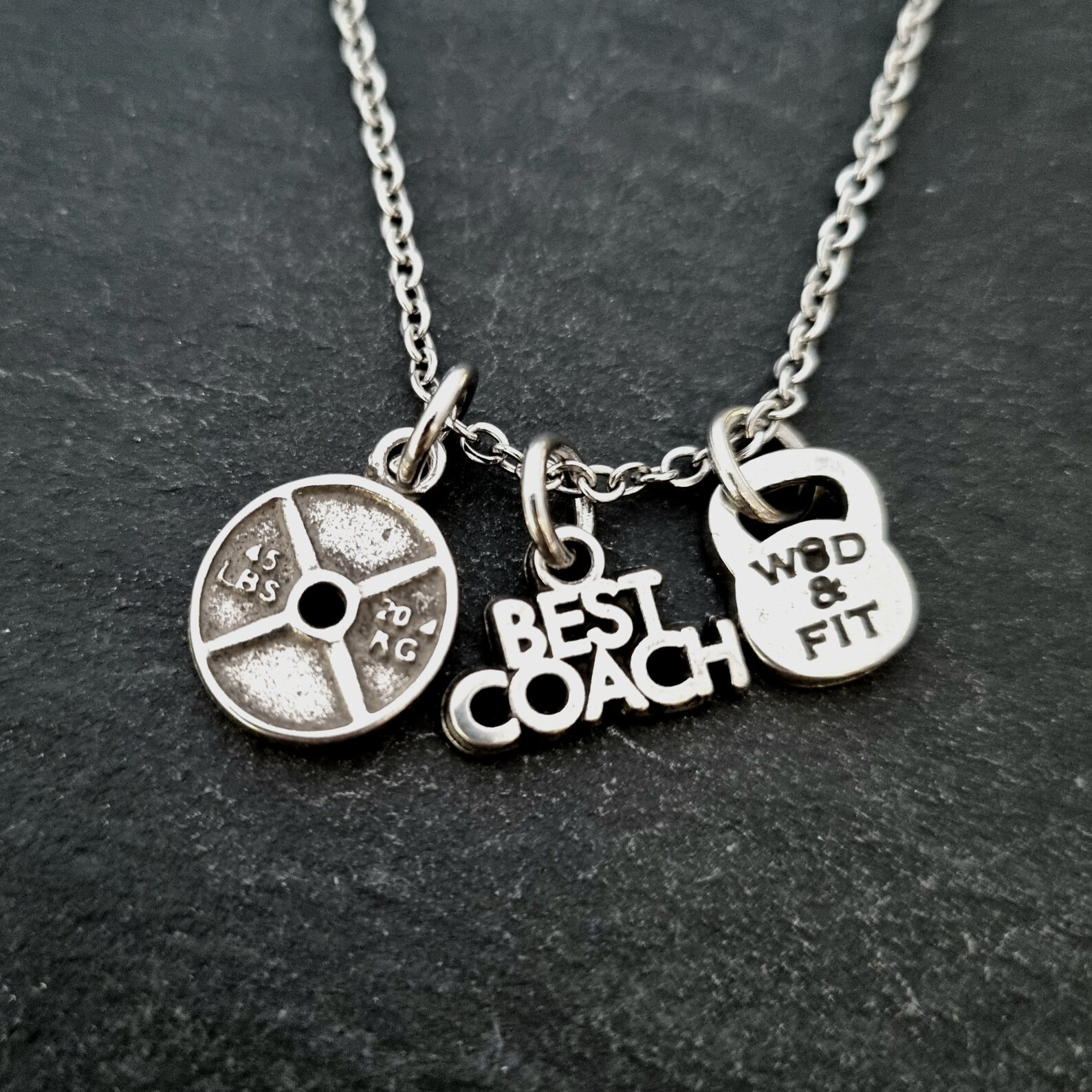 GYM Necklace Weight Motivation · Workout Gifts · Motivation Gift · Gym ...